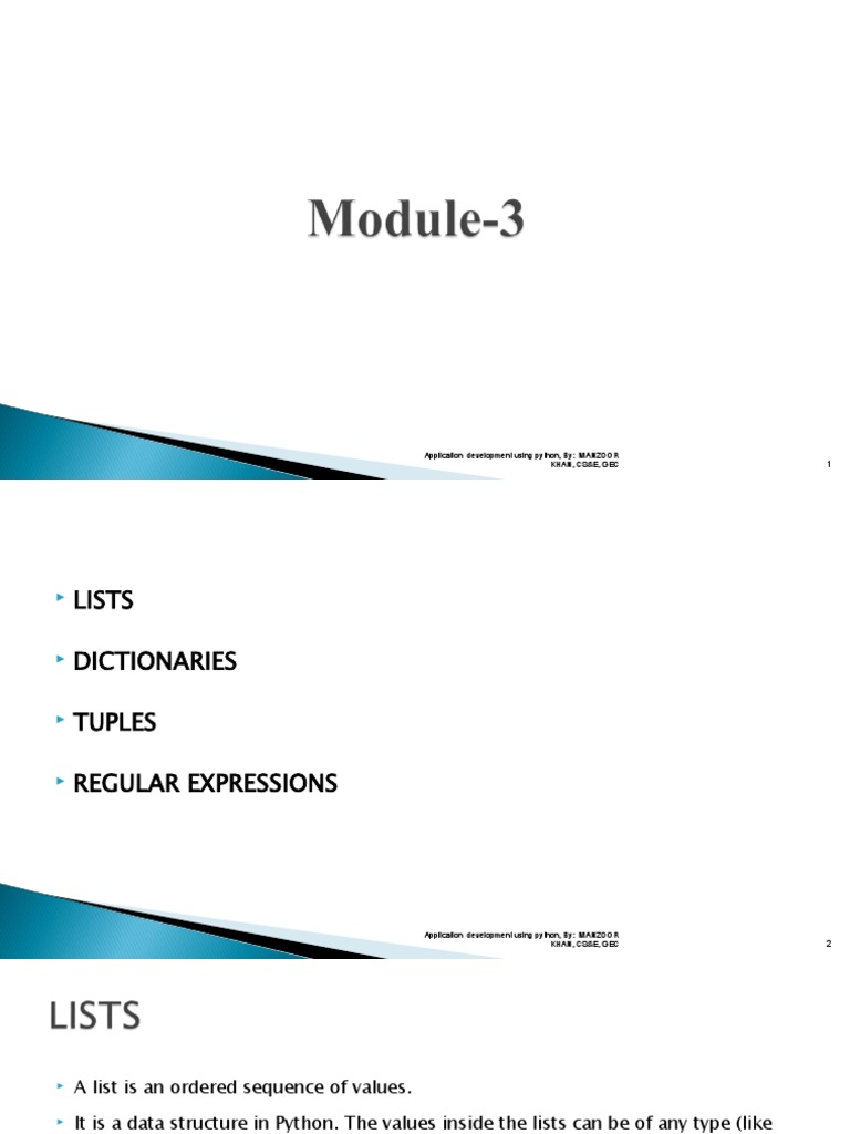PAP Module 3 | PDF | String (Computer Science) | Regular Expression