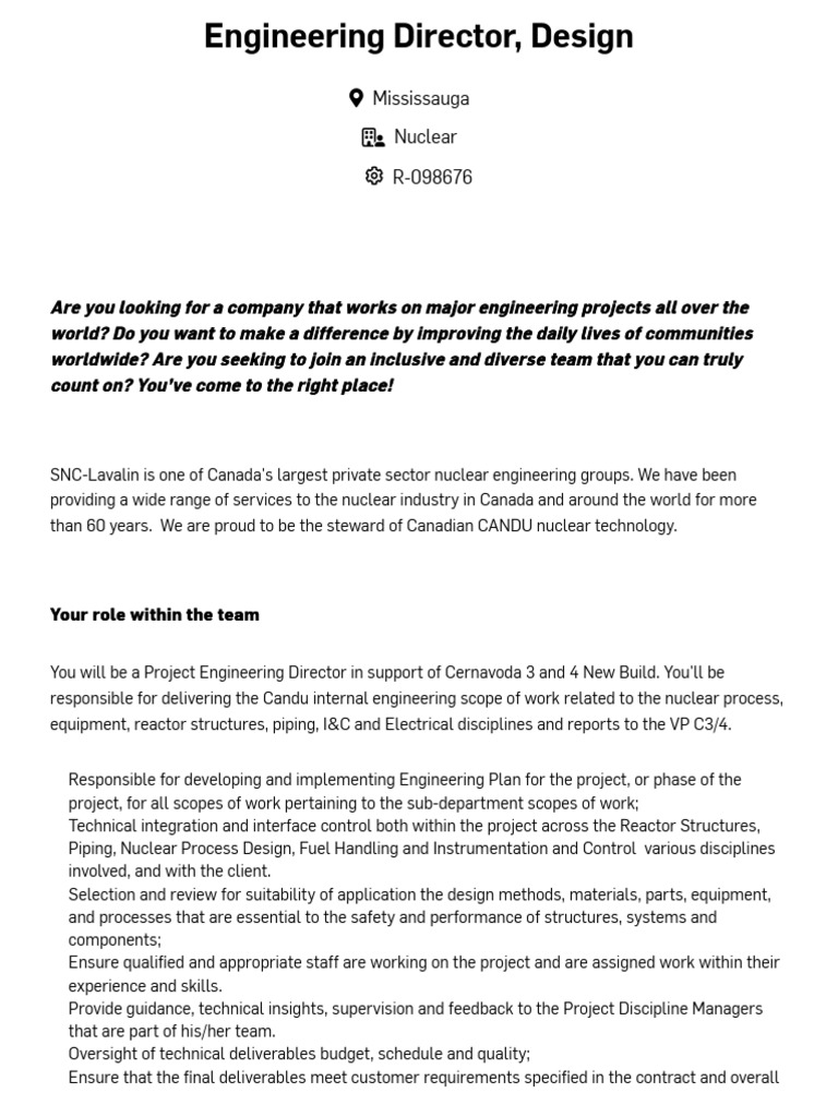 Engineering Director, Design | PDF | Engineering | Privacy