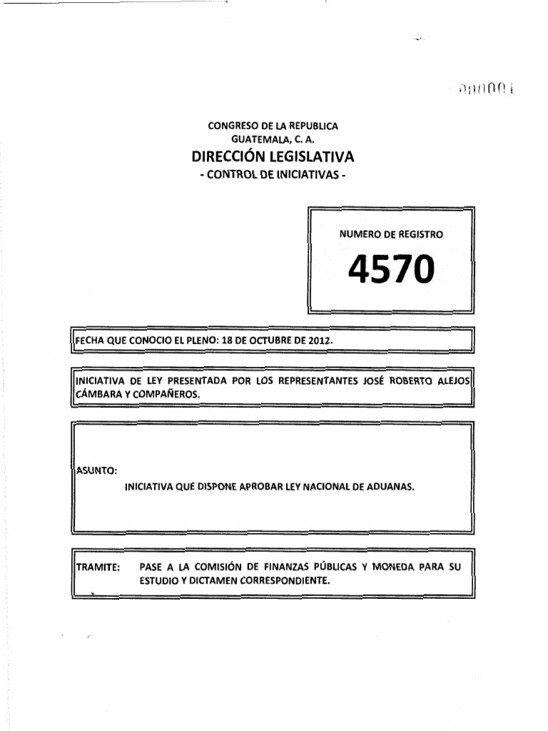 Registro 4570 | PDF | aduana | Multa (pena)