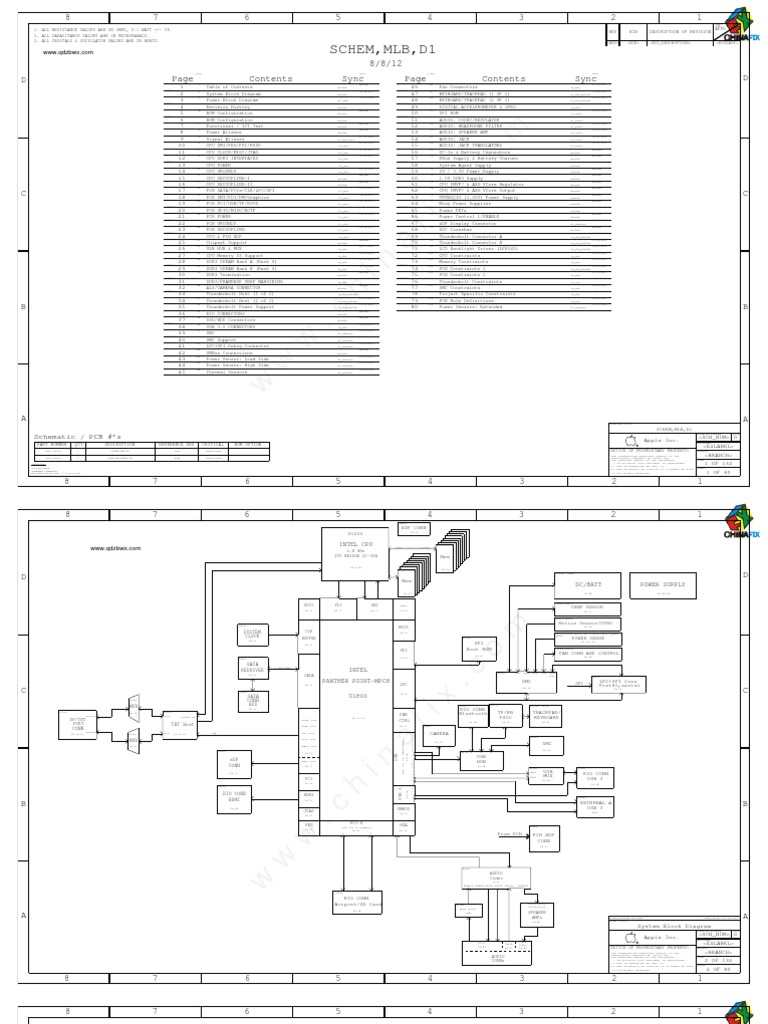 Apple A1425 820-3462 | PDF | Computer Hardware | Computing