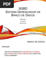 Arquitetura de Um SGBD (Sistema Geral de Banco de Dados) | PDF | Bancos de dados | Microsoft SQL ...