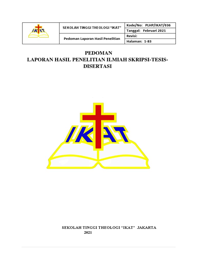 Pedoman-Penyusunan-Skripsi.-tesis-disertasi (1) | PDF