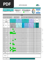 Matriz de Habilidades ILUO en Excel | PDF