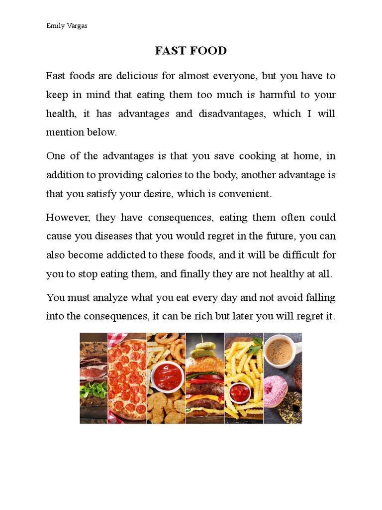 Fast Food | PDF