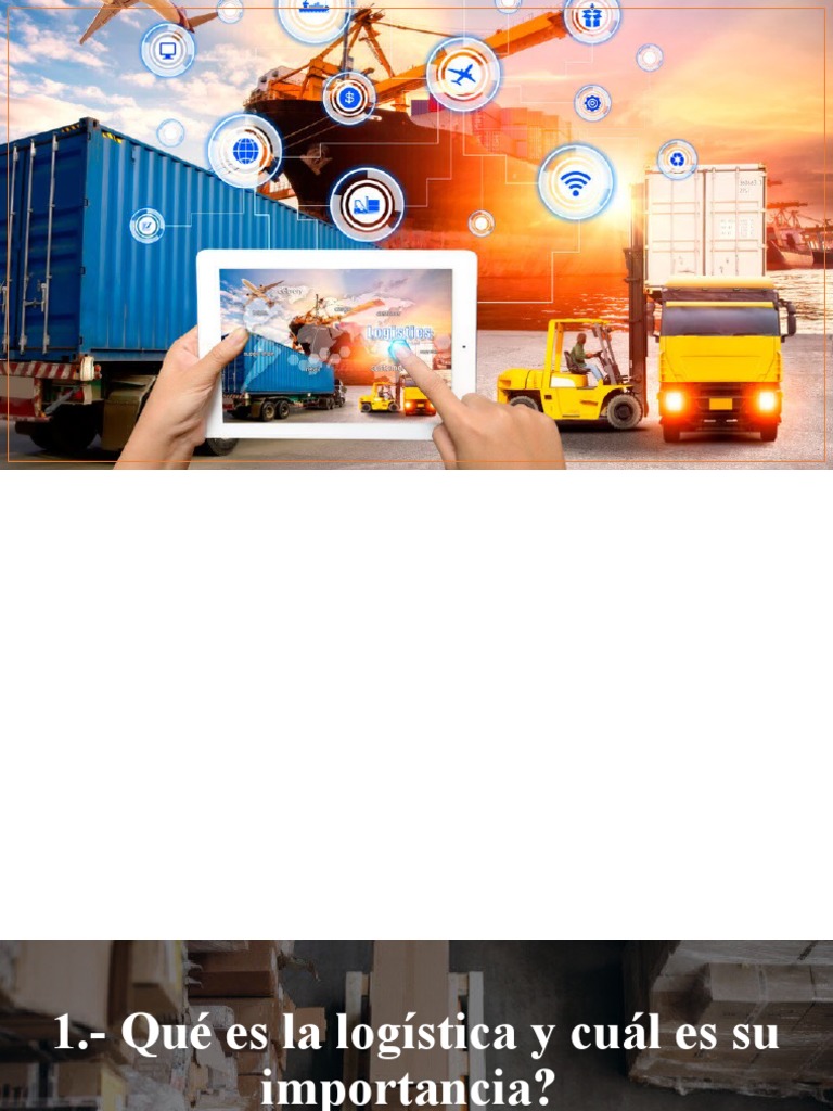 Presentación Fundamentos de Distribución de Logistica | PDF | Logística | Transporte