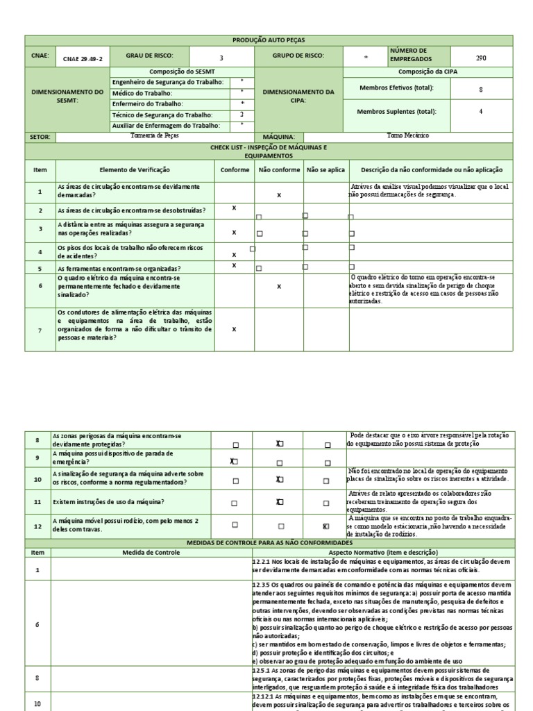 Simulado Saep - Prática | Download grátis PDF | Máquinas | Fatores humanos e Ergonomia