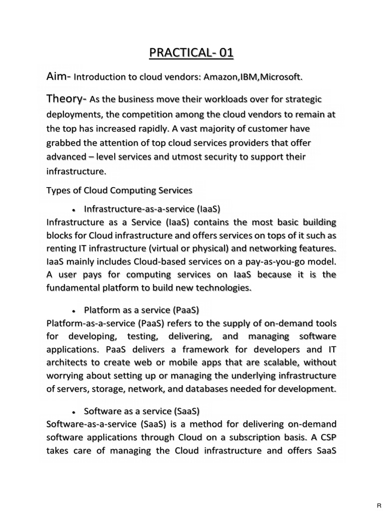 Practical Cloud Computing | Download Free PDF | Cloud Computing | Software As A Service