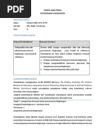 Modul Ajar Pencemaran Lingkungan Kelas X Fase e Sman 30 Jakarta | PDF | Karier & Perkembangan