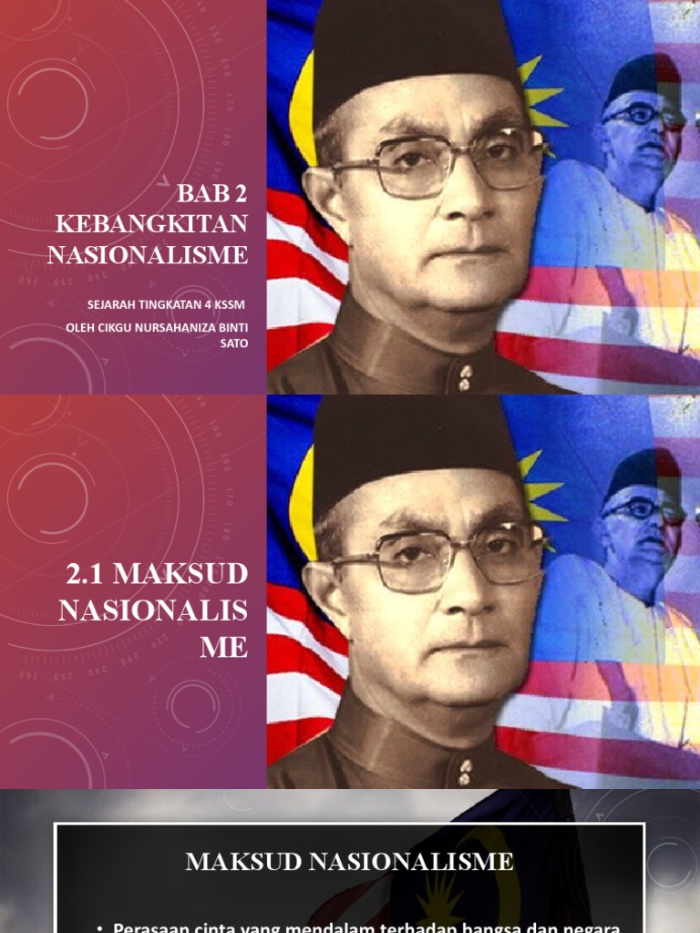 Topik 1.2 Nasionalisme Di Negara Kita | PDF