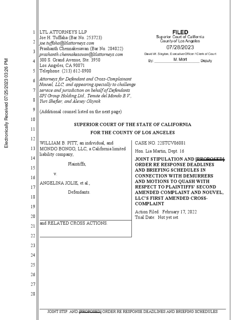 Deadlines | PDF | Demurrer | Complaint