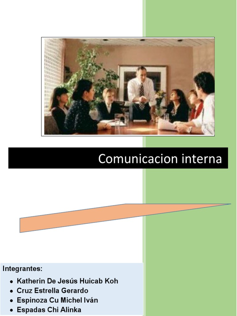 Qué Es Comunicación Interna | PDF | Comunicación | Business