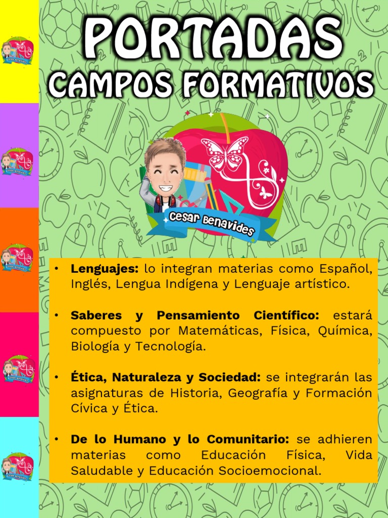 ? Portadas Campos Formativos 23-24 César Benavides | PDF