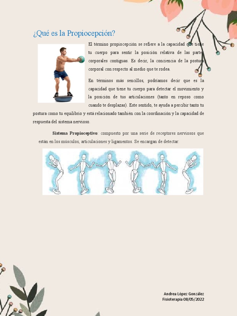 Propiocepción y Ejercicios Isométricos | PDF