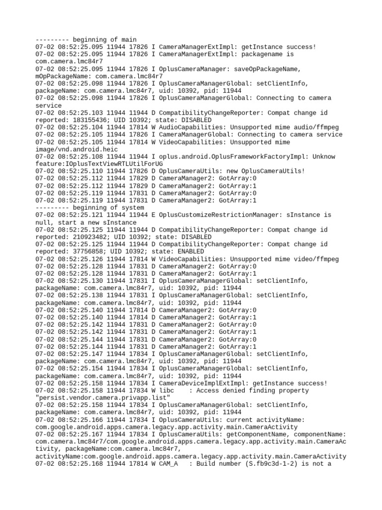 Log Cat 1688262745051 | PDF | Computer Science | Software Engineering