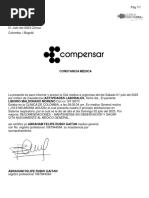 Certificado Sandra Sevilla | PDF