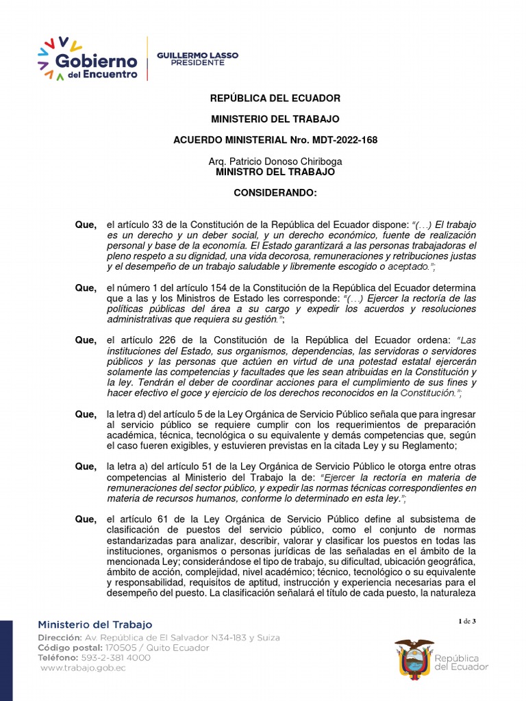 Am MDT 2022 168 | PDF | Gestión de recursos humanos | Justicia