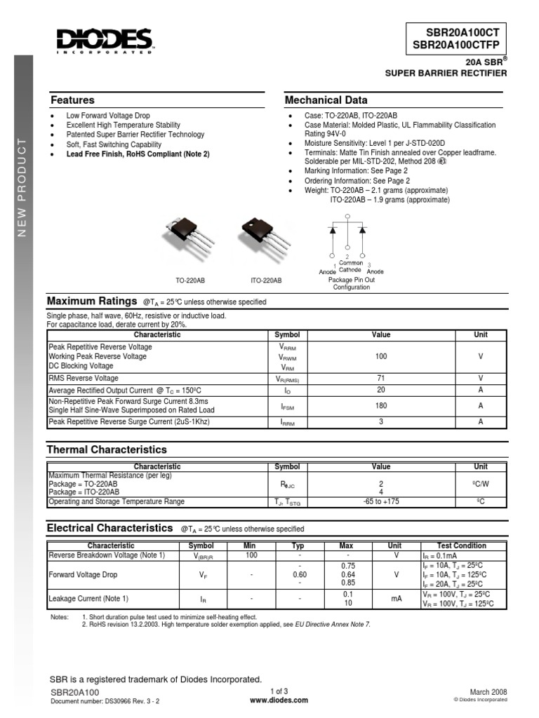Datasheet 18 | PDF | Rectifier | Electromagnetism Datasheet 18 | PDF | Rectifier | Electromagnetism