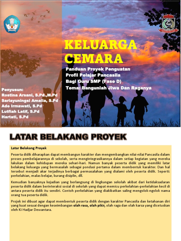 Modul Projek Bangunlah Jiwa Dan Raganya - Keluarga Cemara - Fase D | PDF Modul Projek Bangunlah Jiwa Dan Raganya - Keluarga Cemara - Fase D | PDF