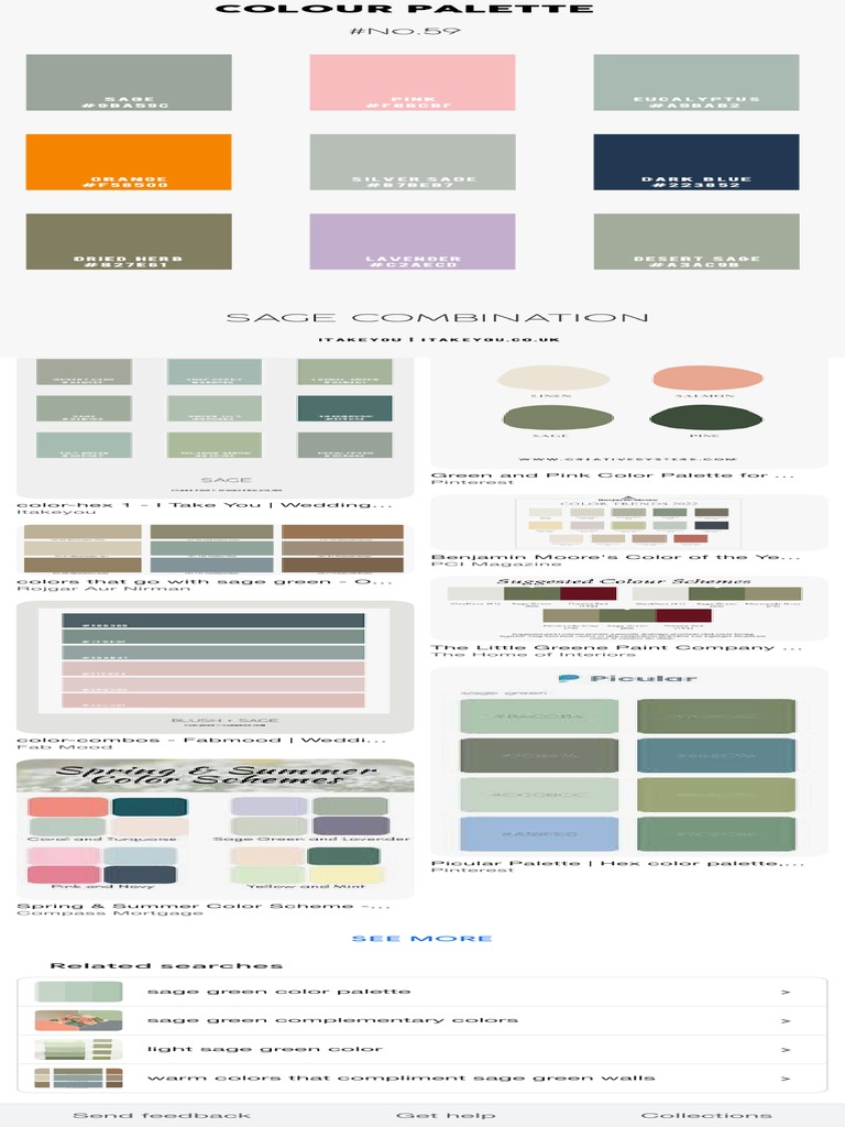 Beautiful 2 Color Combinations - Google Search | PDF | Art