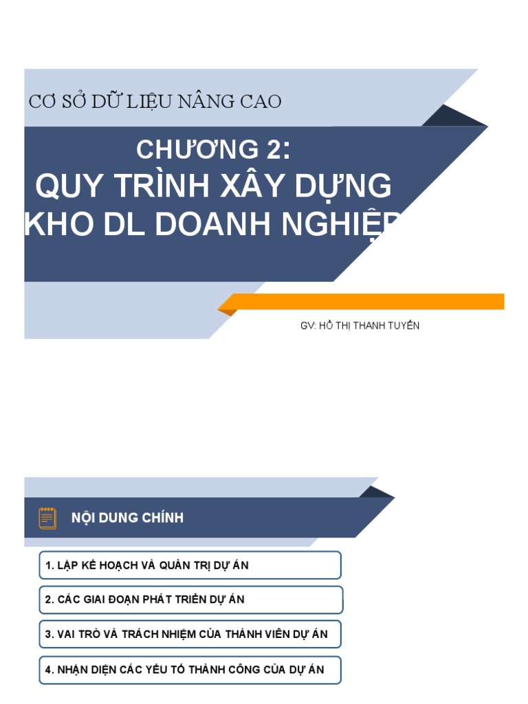3-Quy Trinh Xay Dung DW Cho DN | PDF