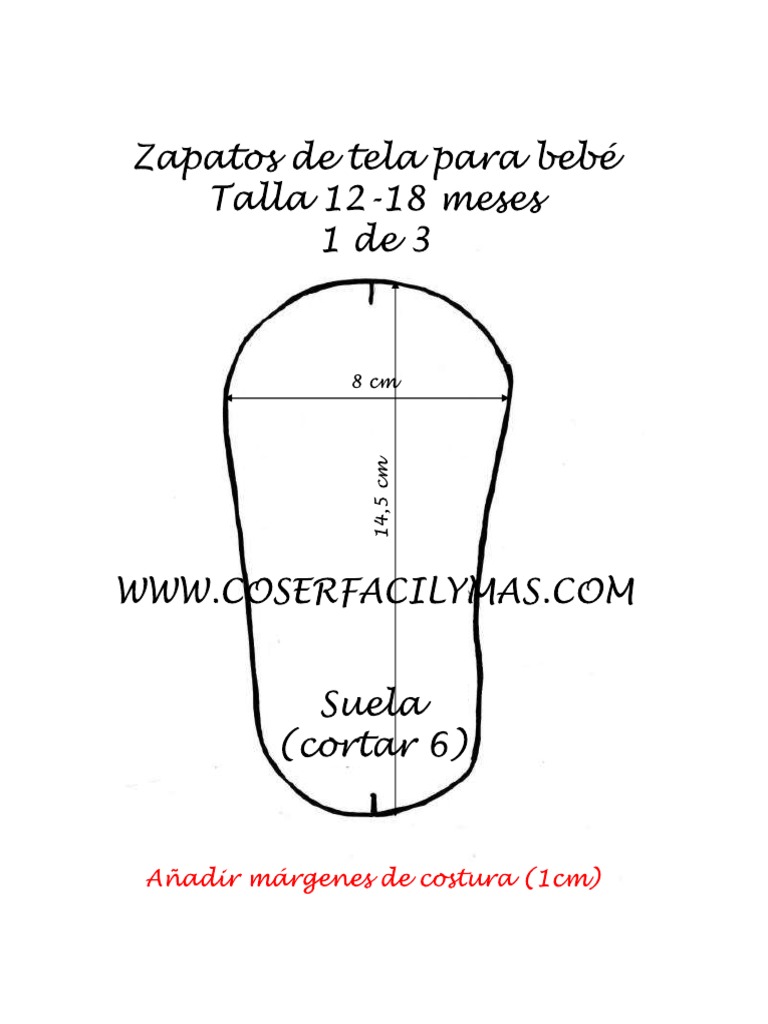 Patrones de Zapatos | PDF