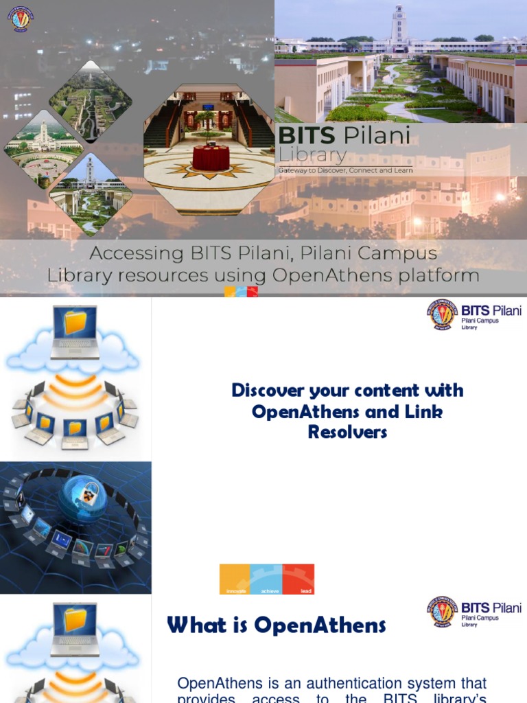 BITS Library E-Resource Access Guide | PDF | Password | Digital Object Identifier