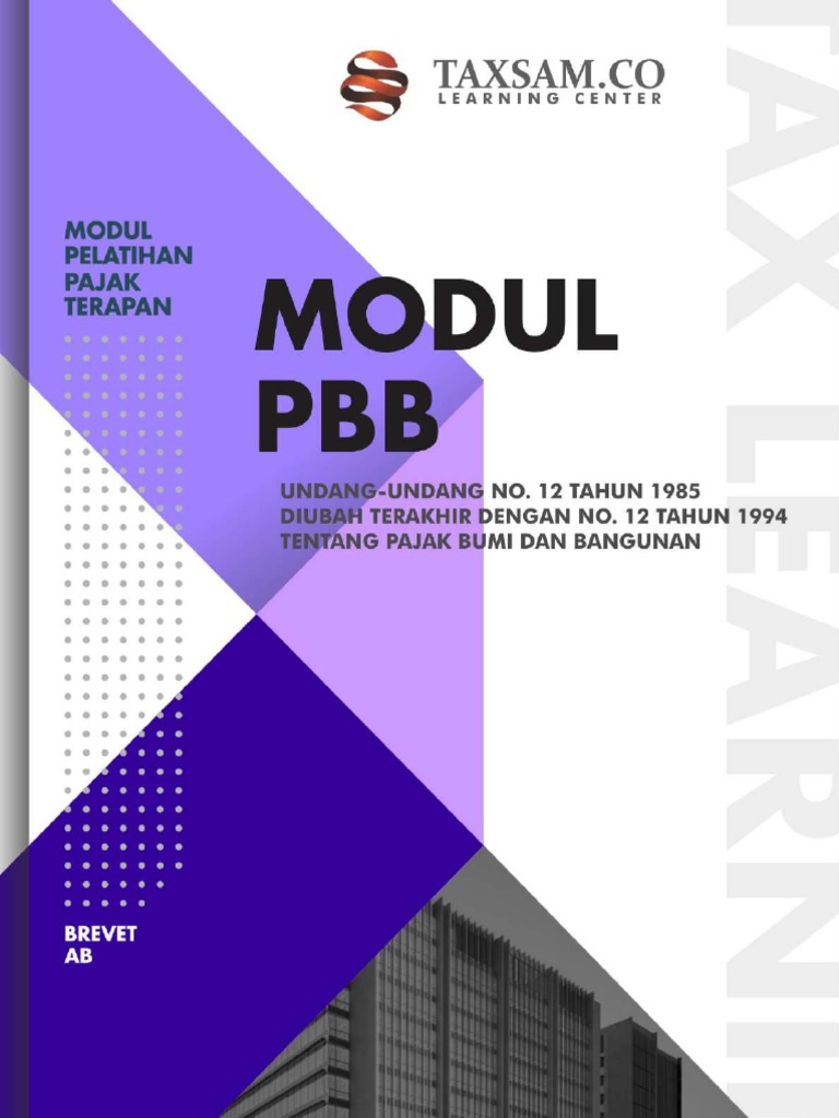 Modul Pajak Bumi Dan Bangunan 1 | PDF