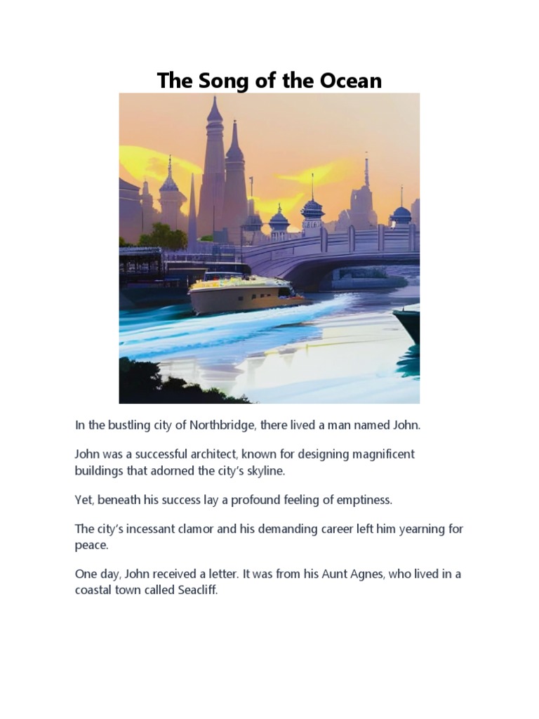 The Song of The Ocean | PDF | Sea