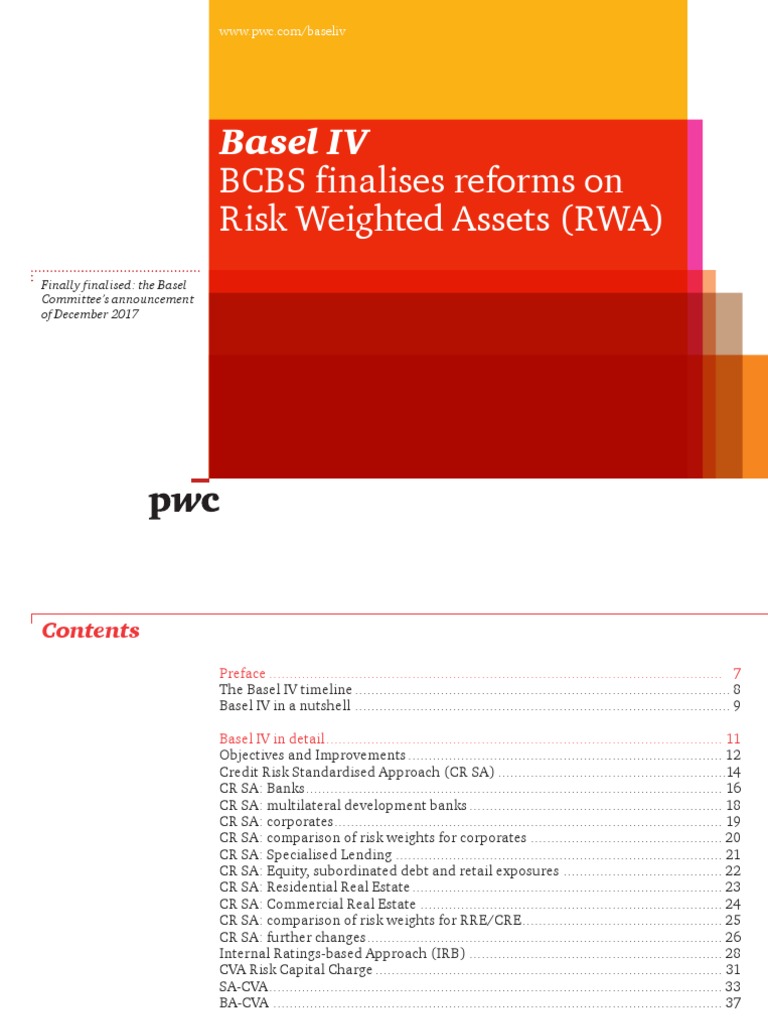 Booklet Toolbox Basel4 | PDF | Basel Iii | Basel Ii