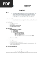CompTIA A+ 220-1001 Core 1 Course Notes by Professor Messers - 001-003 ...