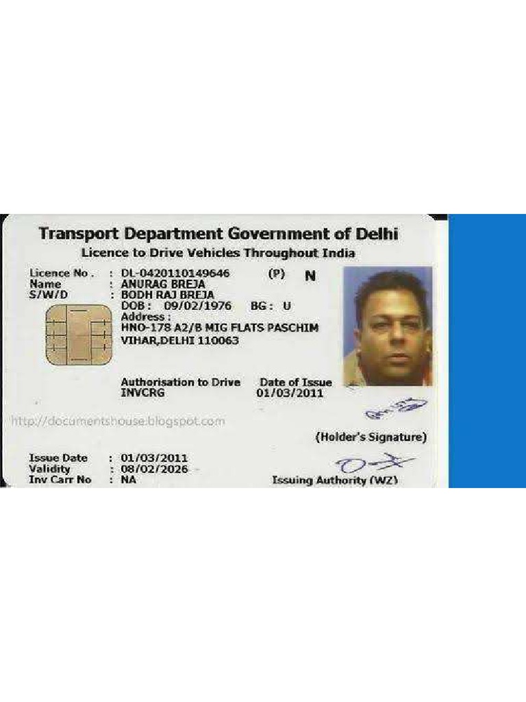 Driving license Delhi | PDF