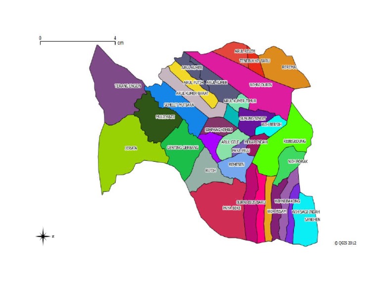 Peta Wilayah Kerja | PDF