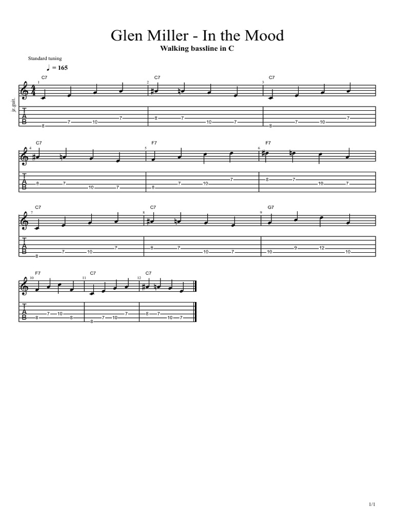 12th Bar Blues in C | PDF