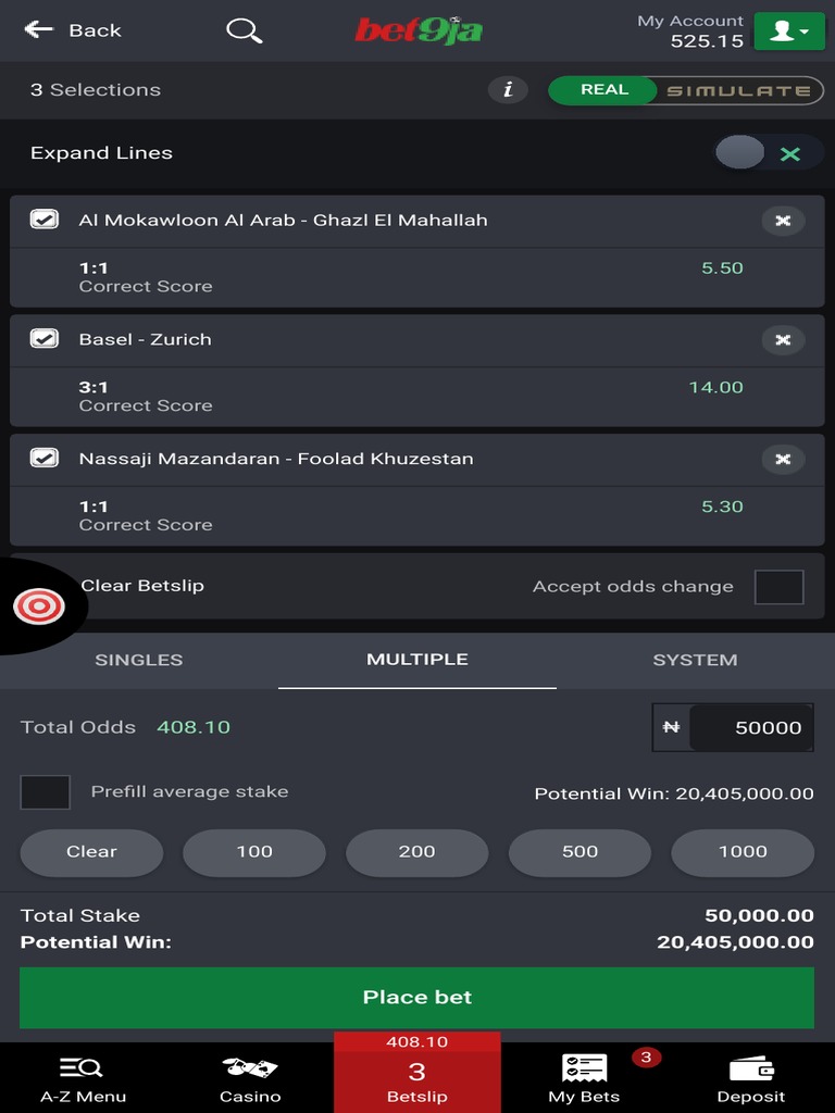 Bet9ja Book Your Bets | PDF