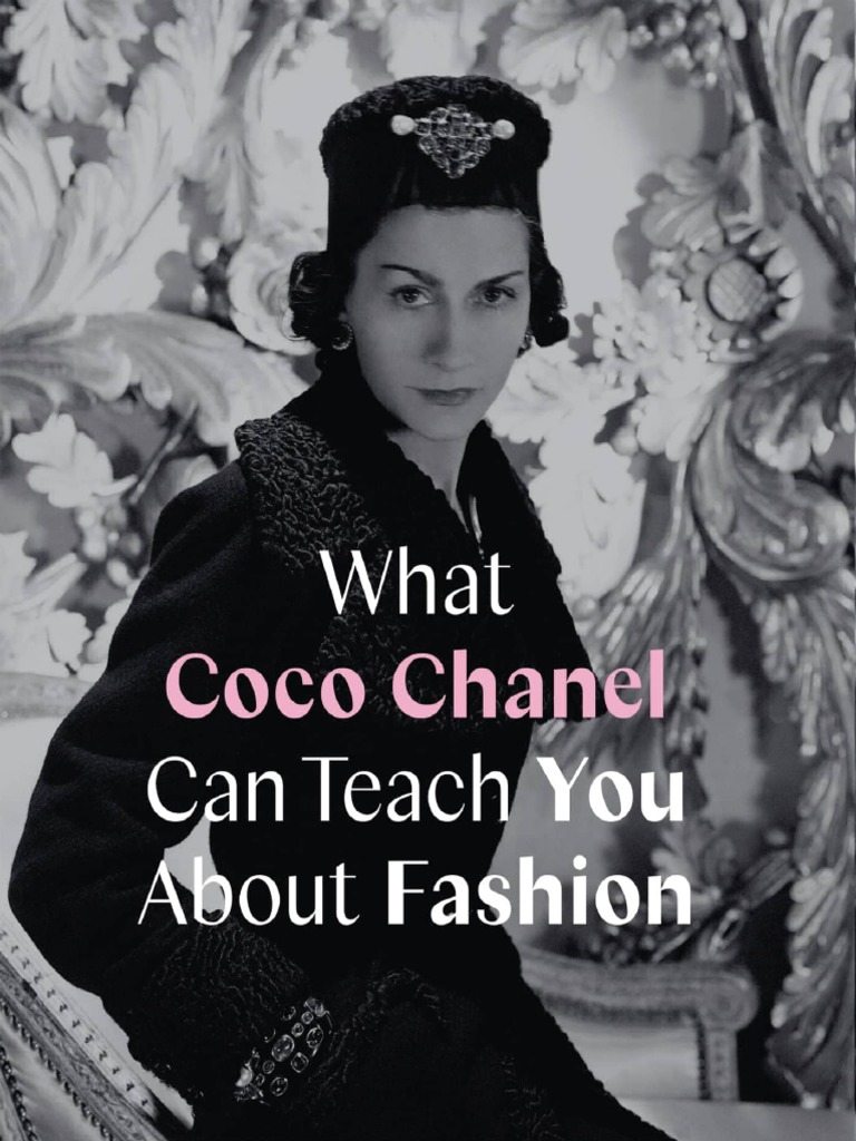 Young - Coco Chanel Enseñanzas Moda | PDF | Dress | Blouse