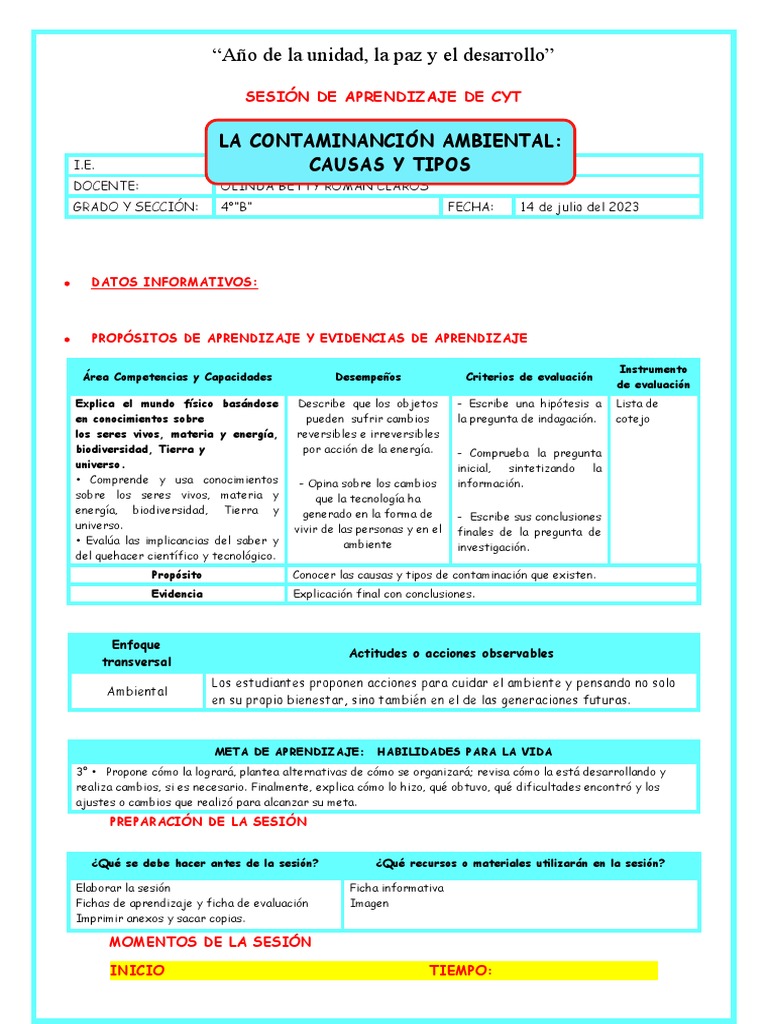 Contaminación Ambiental: Causas y Tipos | PDF | Residuos | Contaminación