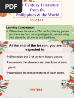 21st CENTURY LITERATURE Q2 - Module 1.1final | PDF | Indian Literature ...