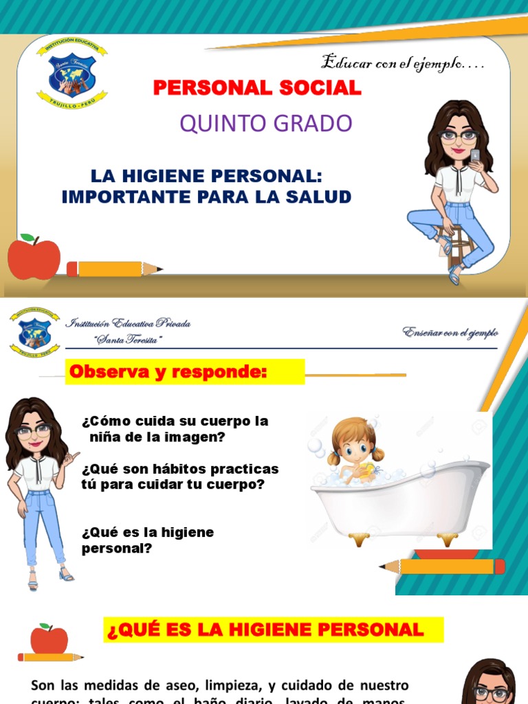 El Aseo Personal | PDF | Higiene | Baños