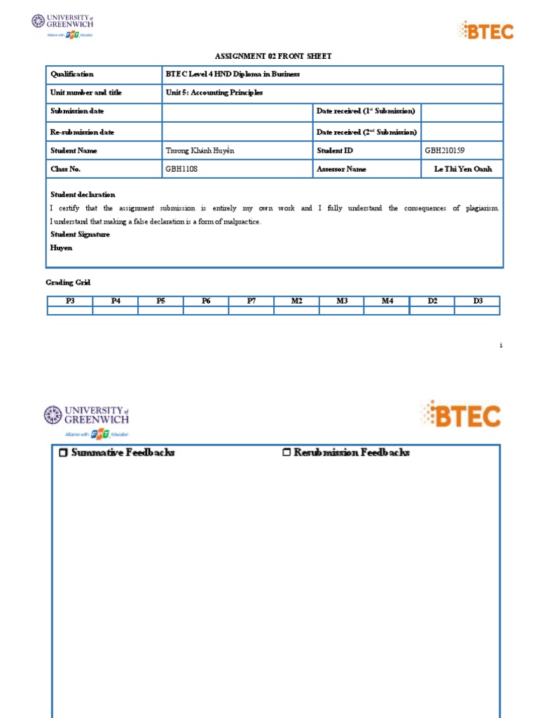 5038 - Assignment 2 Final 1 | Download Free PDF | Expense | Equity ... 5038 - Assignment 2 Final 1 | Download Free PDF | Expense | Equity ...