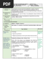 DLP COT 1 Filipino 4 Pagsunod Sa Panuto | PDF