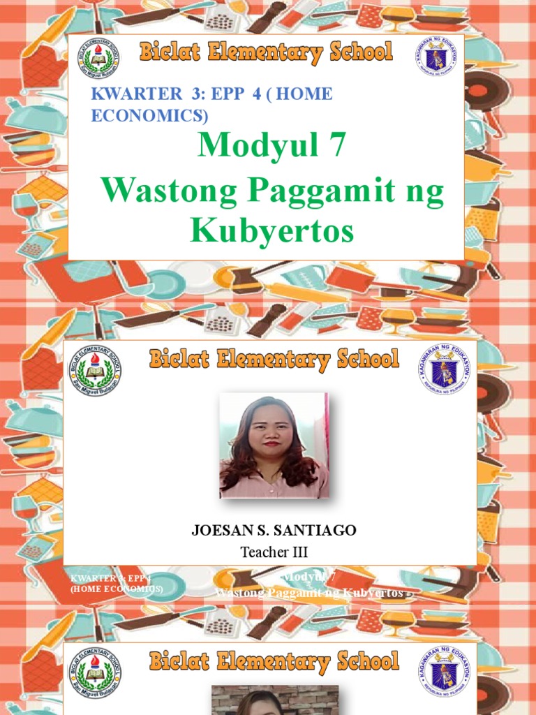 Co - Quarter 3 Epp 4 - Home Economics | PDF