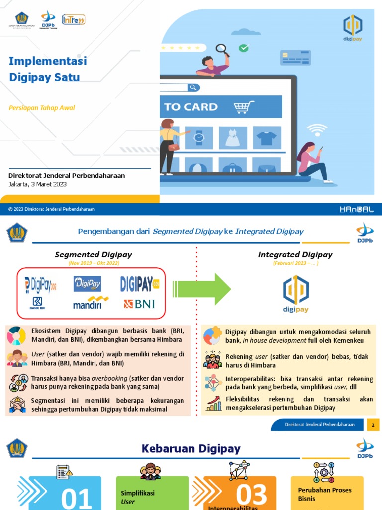 Implementasi Awal Digipay Satu | PDF