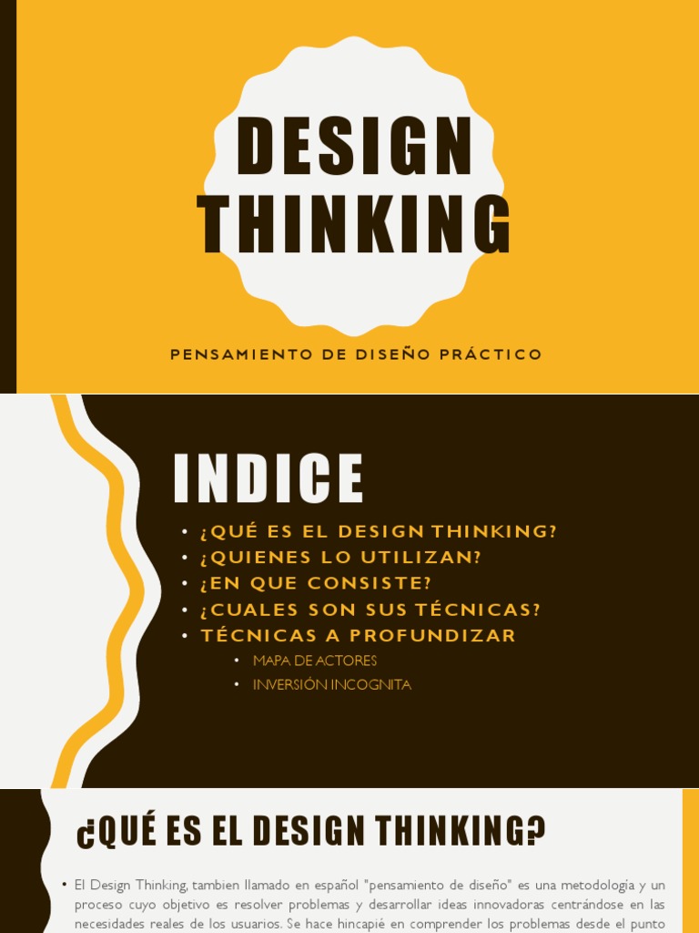 Design Thinking | PDF | El pensamiento de diseño | Cognición
