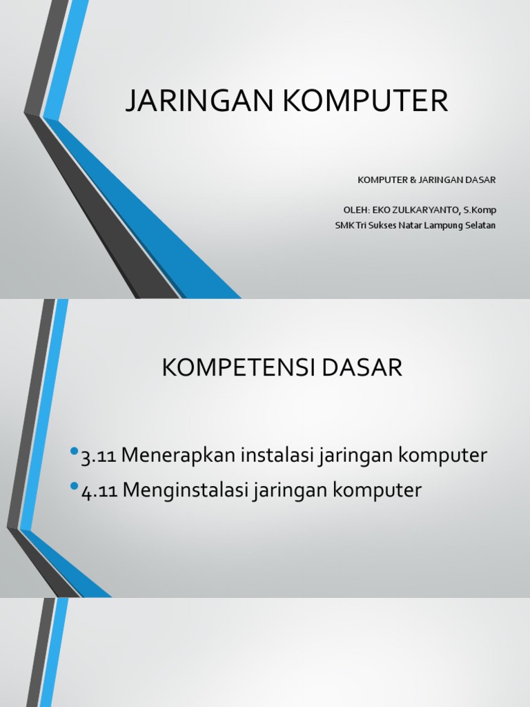 Jaringan Komputer | PDF