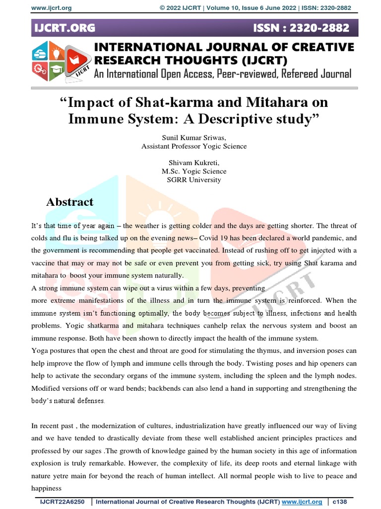 Shatkarma | PDF | Yoga | Hindu Prayer And Meditation