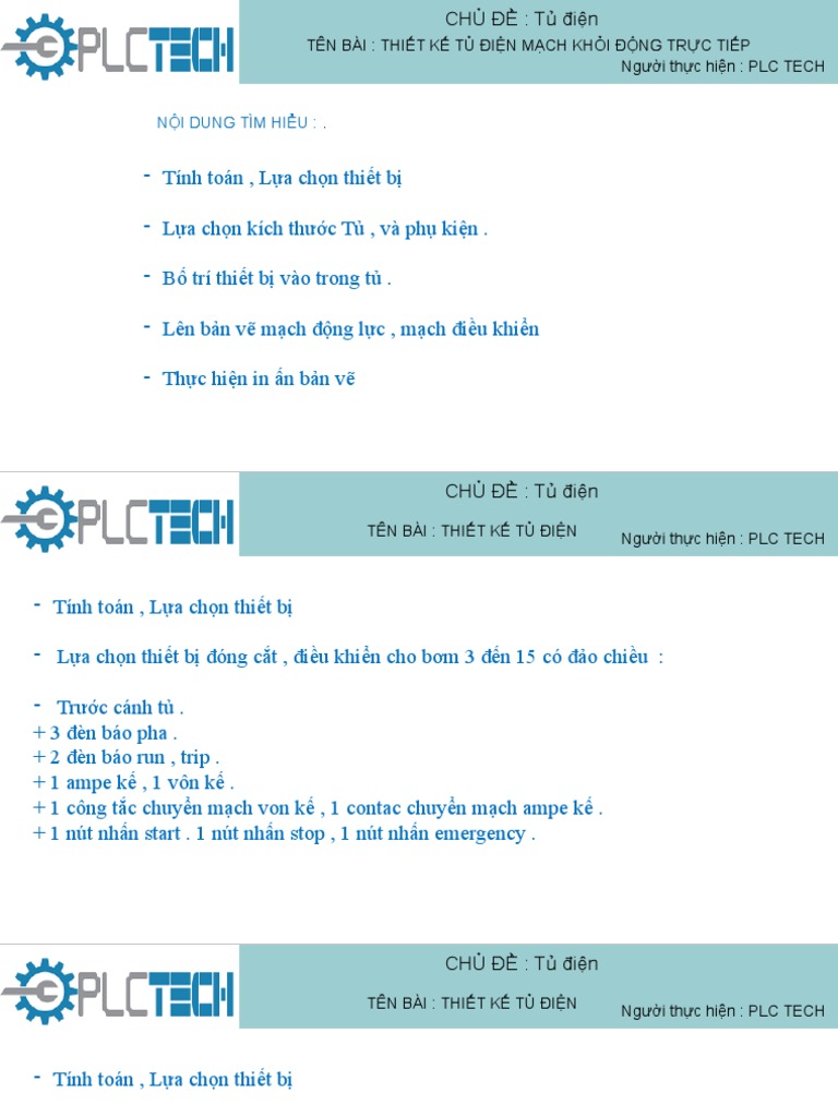 Bai4 ThietKeTuMachKhoiDongTrucTiep | PDF