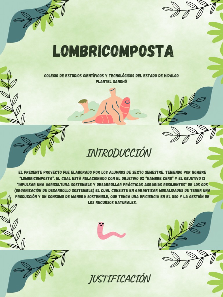 LOMBRICOMPOSTA CANVAí | PDF | Fertilizante | Residuos