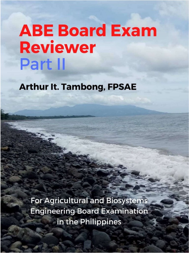 ABE Board Exam Reviewer Part II by Arthur Tambong 2022 Release 2 | PDF