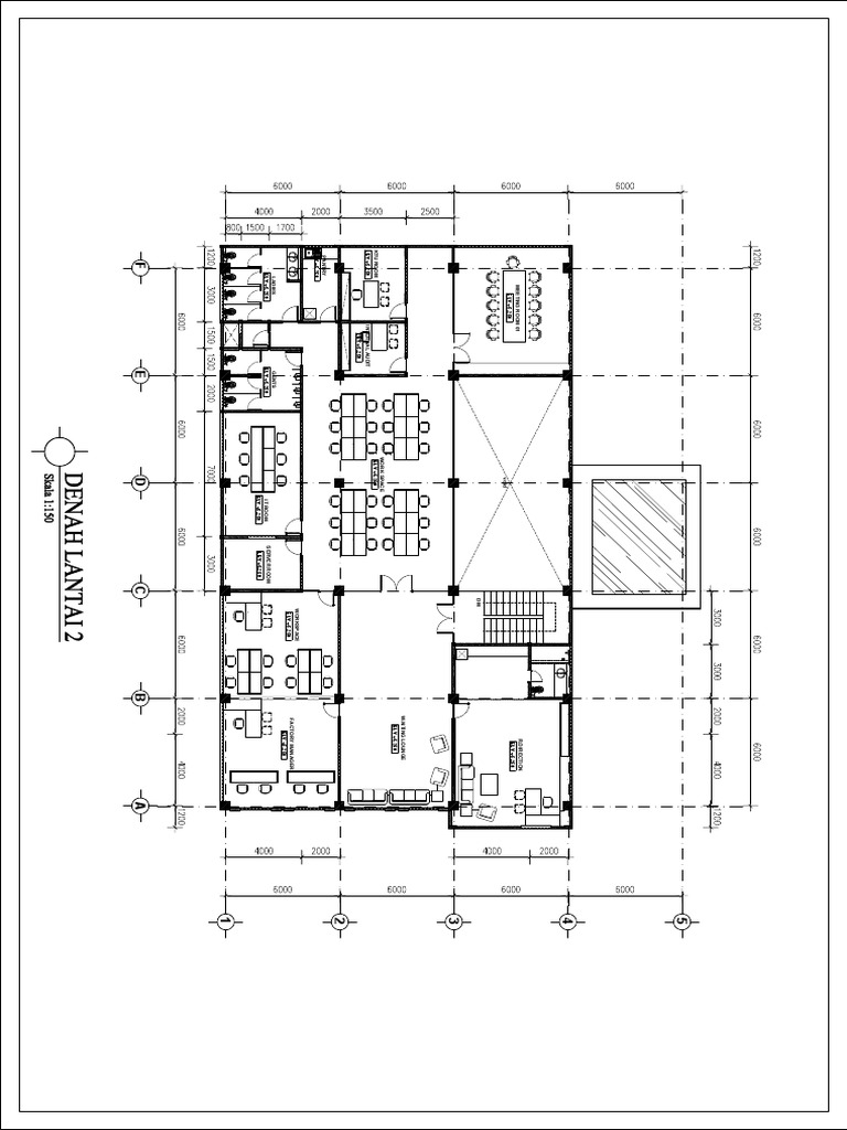 Denah Lantai 2 Office | PDF