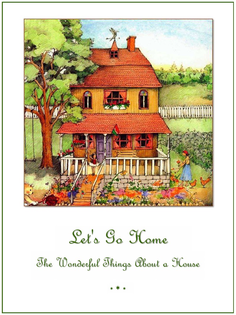 Let's Go Home - The Wonderful Things About A House - Cynthia Rylant ...